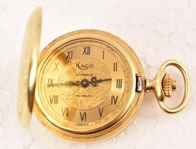 Kaco Gold Pocket Watch