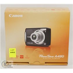 NEW CANON POWERSHOT A480 10 MEGAPIXEL CAMERA.