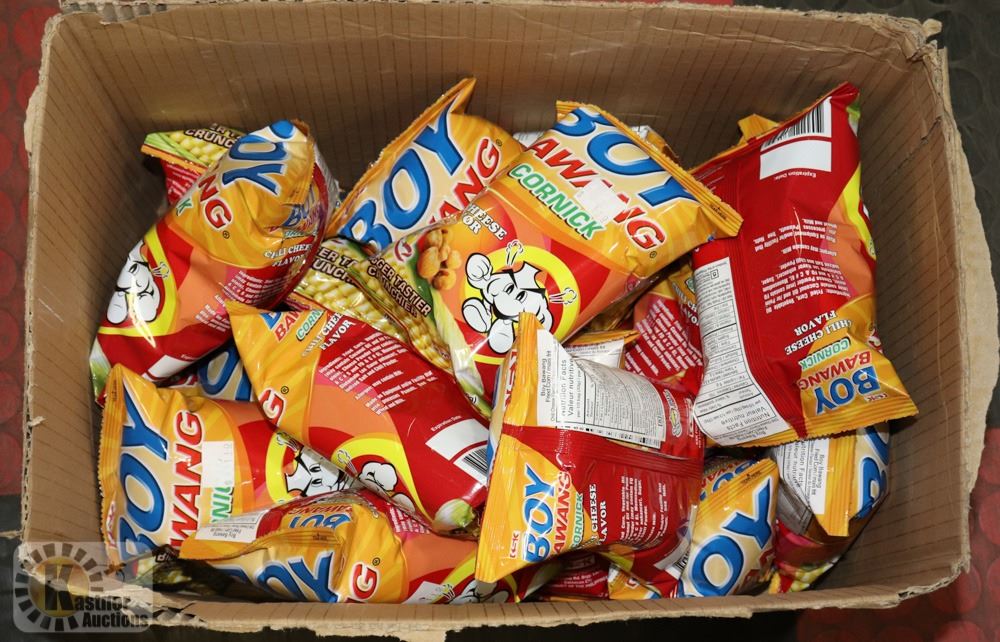 BOX OF BOY BAWANG CORNICK CHILI CHEESE FLAVOUR