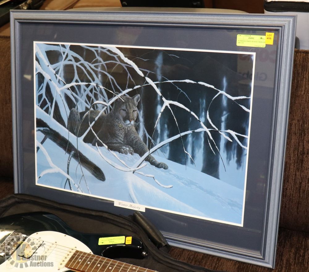 NUMBERED PRINT BY ROD TRIBIGER 406/1150 - Kastner Auctions