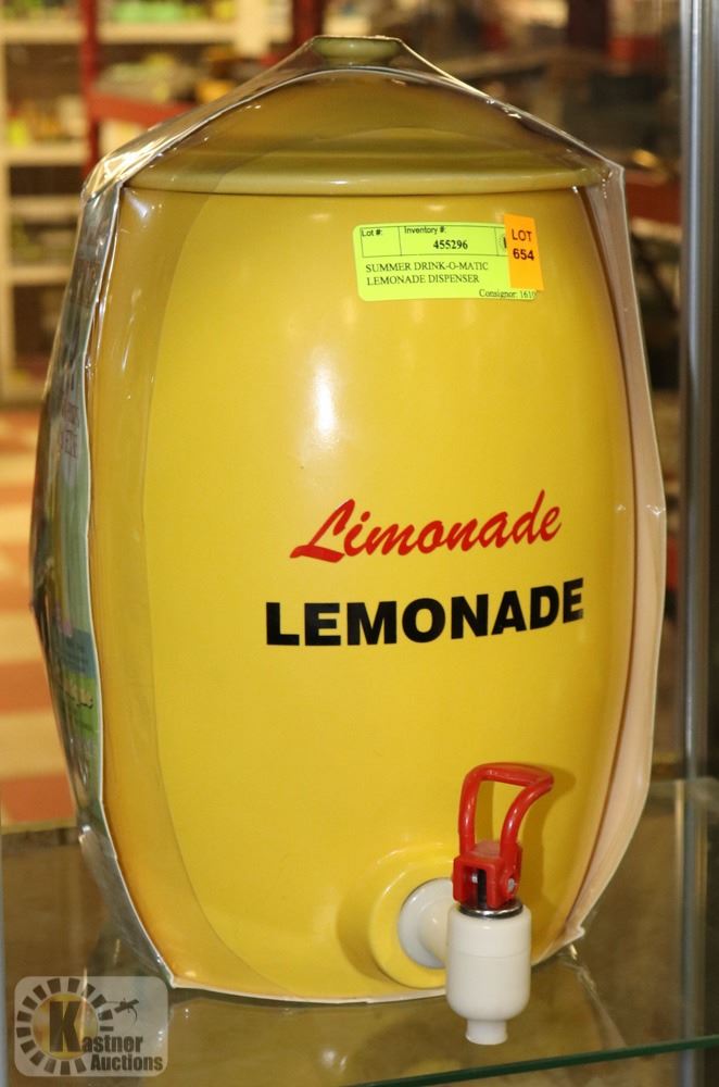 SUMMER DRINK-O-MATIC LEMONADE DISPENSER