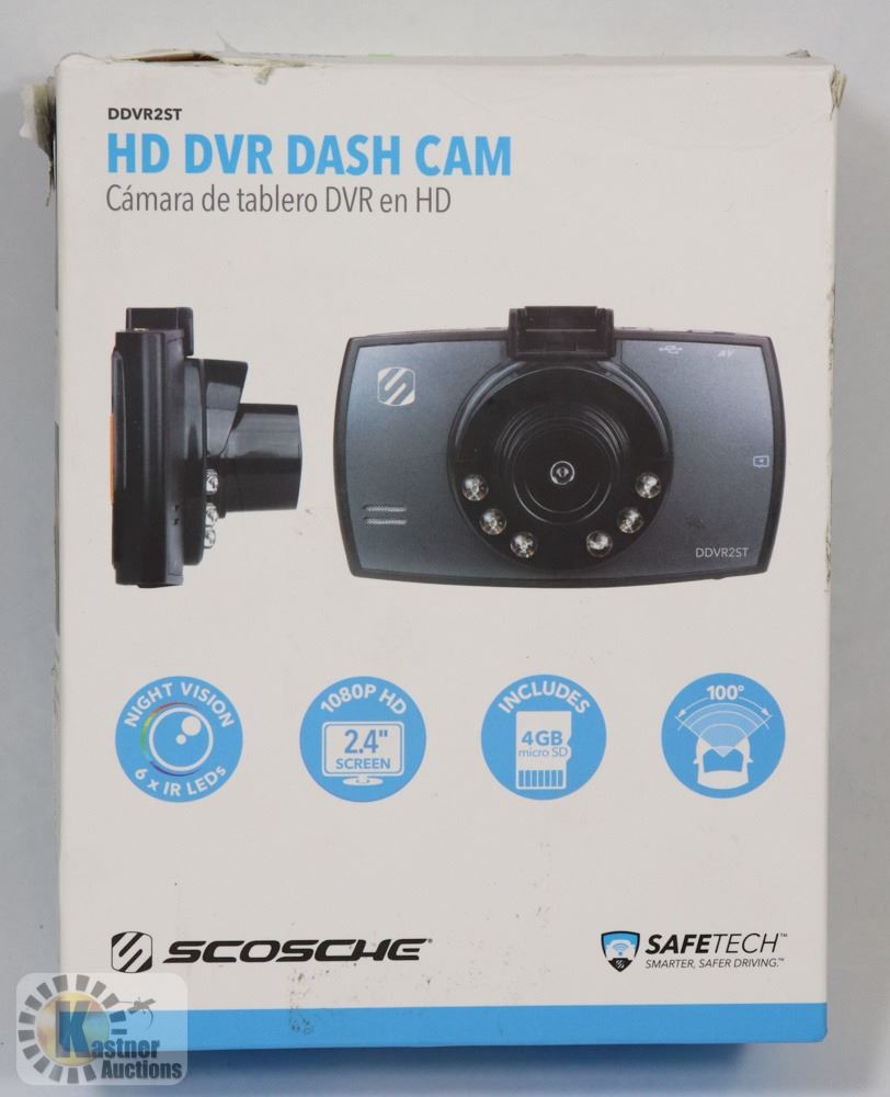 SCOSCHE 1080P HD COMPACT DASH CAMERA