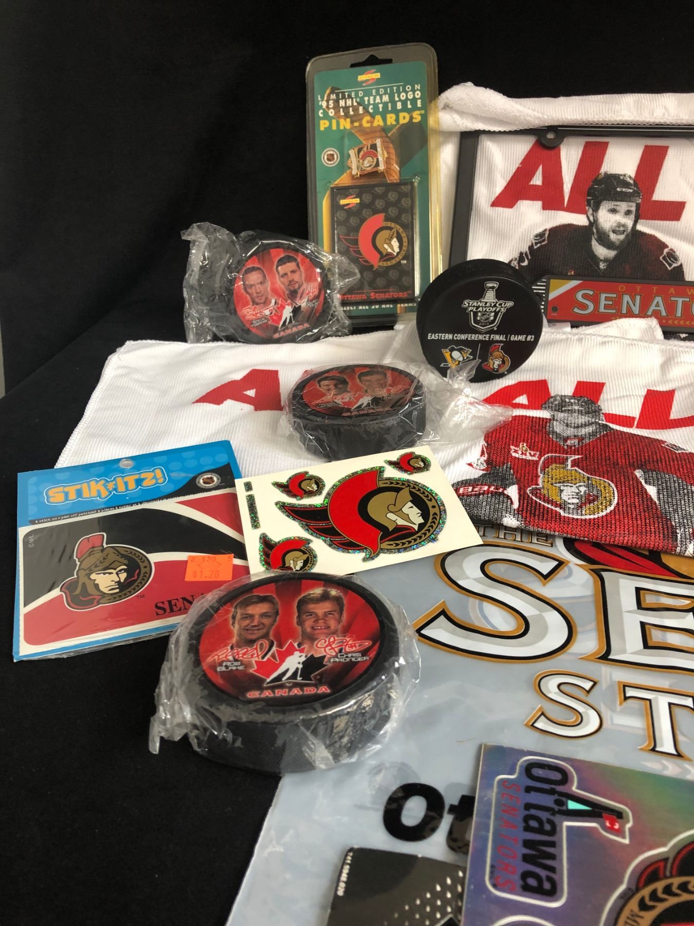 OTTAWA SENATORS FAN SOUVENIR LOT