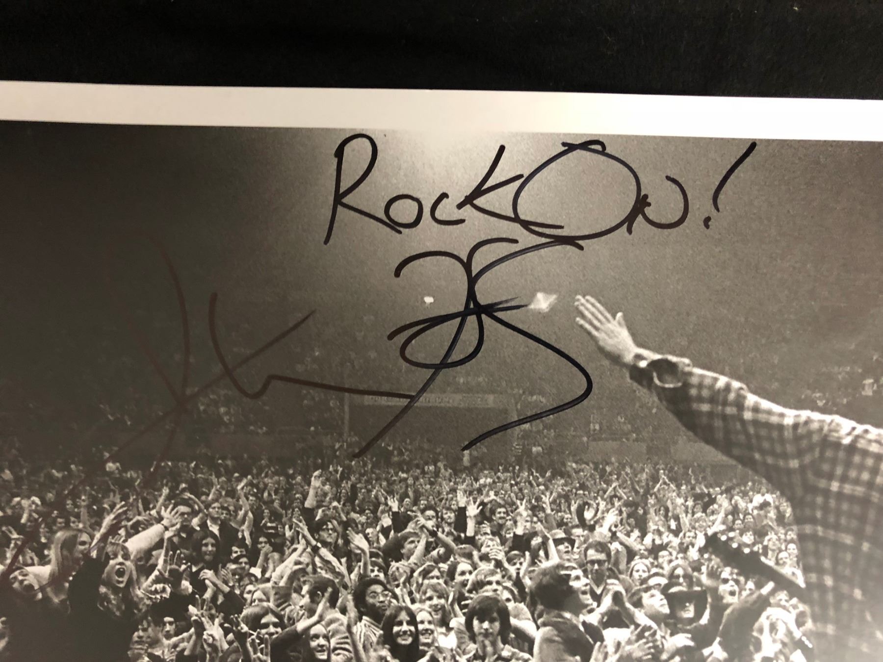 JOHN FLAHERTY SIGNED 11 X 18 CONCERT PHOTO