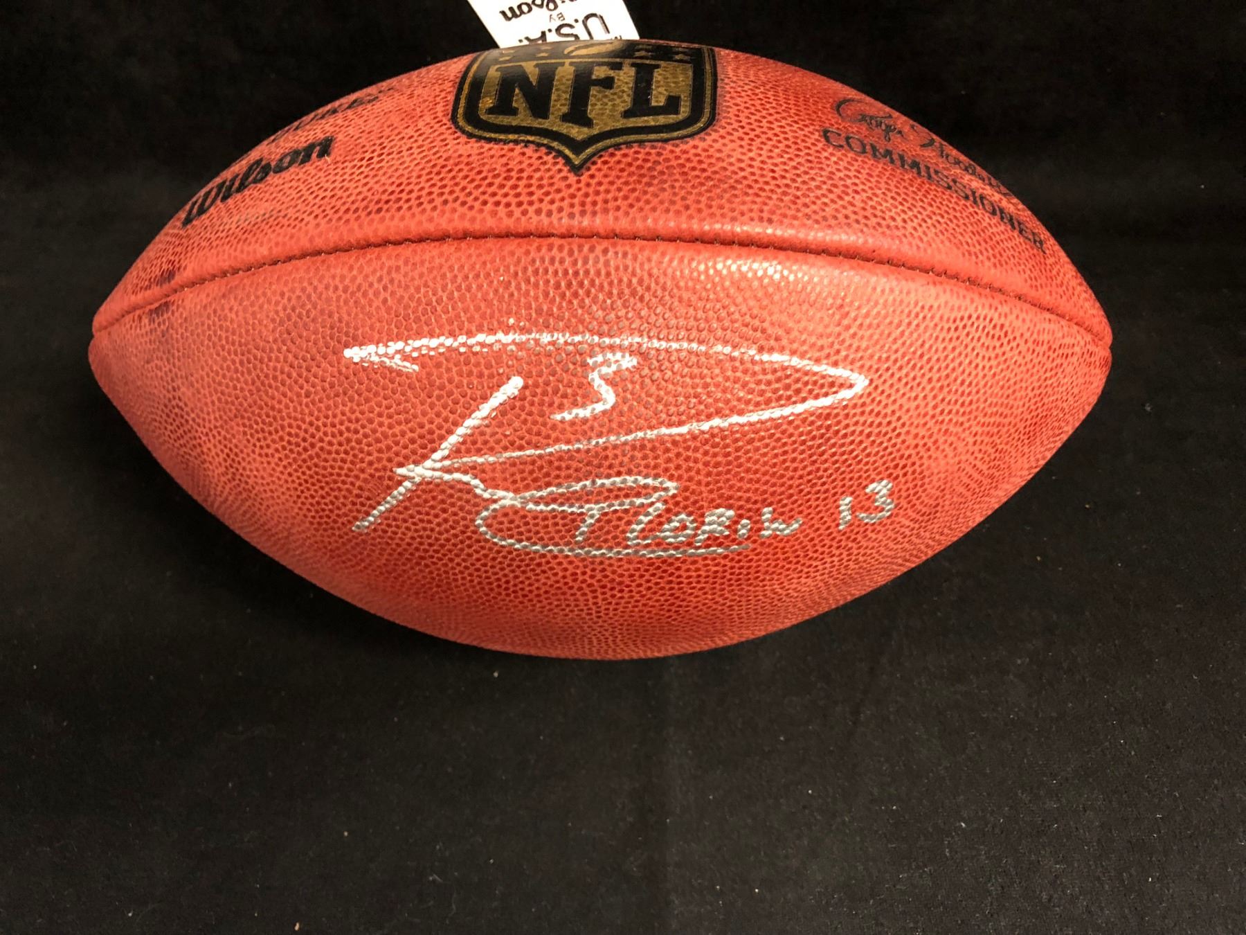 RUSSELL WILSON SIGNED NFL OFICIAL GAME BALL ( PSA COA)