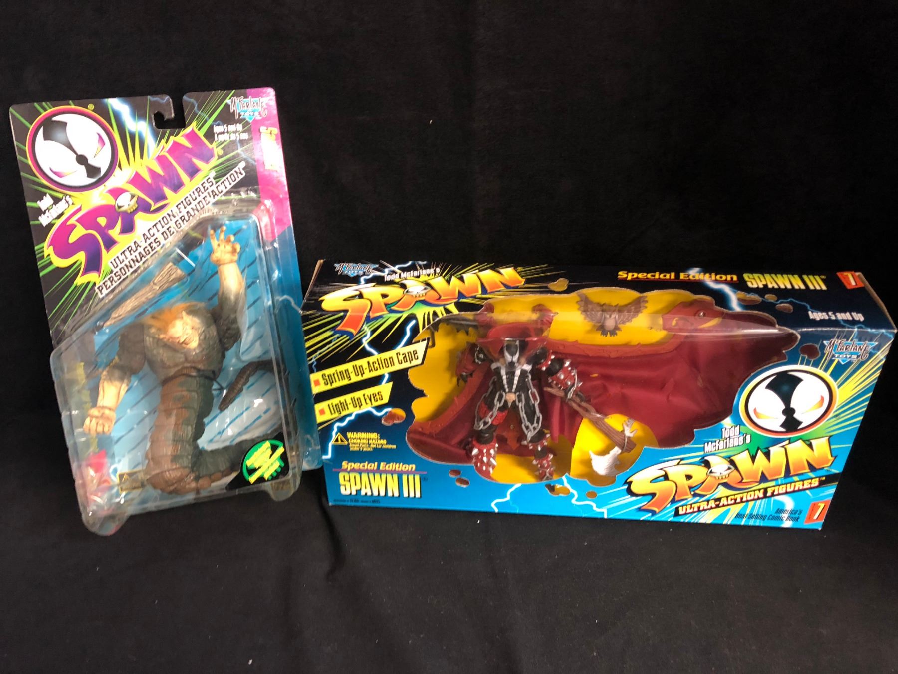 SPAWN ULTRA ACTION FIGURES LOT