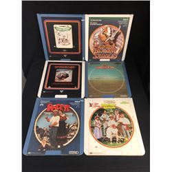 LASERDISC LOT (POPEYE/ CLASS REUNION/ SWISS FAMILY ROBINSON...)