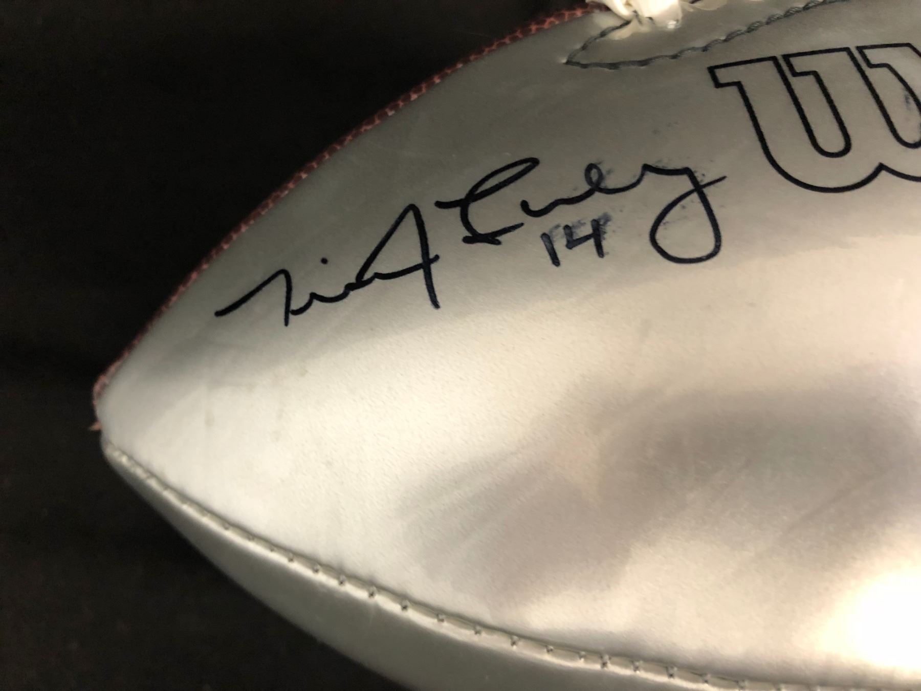 MULTI SIGNED BC LIONS FOOTBALL (TRAVIS LULAY/ JONATHAN JENNINGS...)