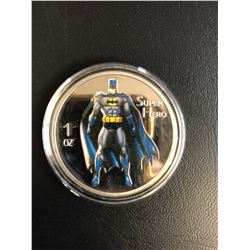 2014 1 Ounce Silver Batman Coin