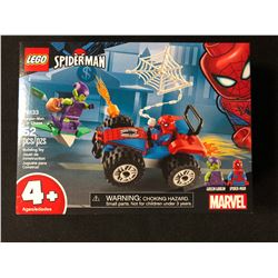 Lego Marvel Super Heroes 76133 Spider-Man Car Chase Spiderman Vs Green ...