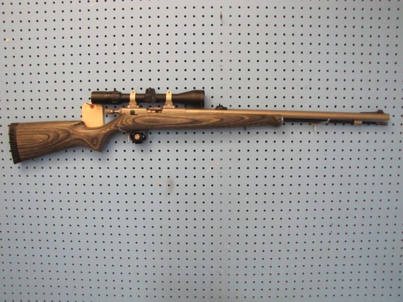 g069... Knight MK 85 black powder 50 caliber comes with Bausch & Lomb ...