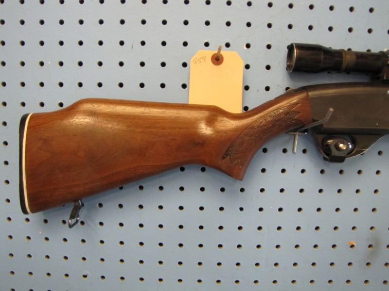 g059... Savage Model 170 pump-action 30-30 with Bushnell 4X Banner scope