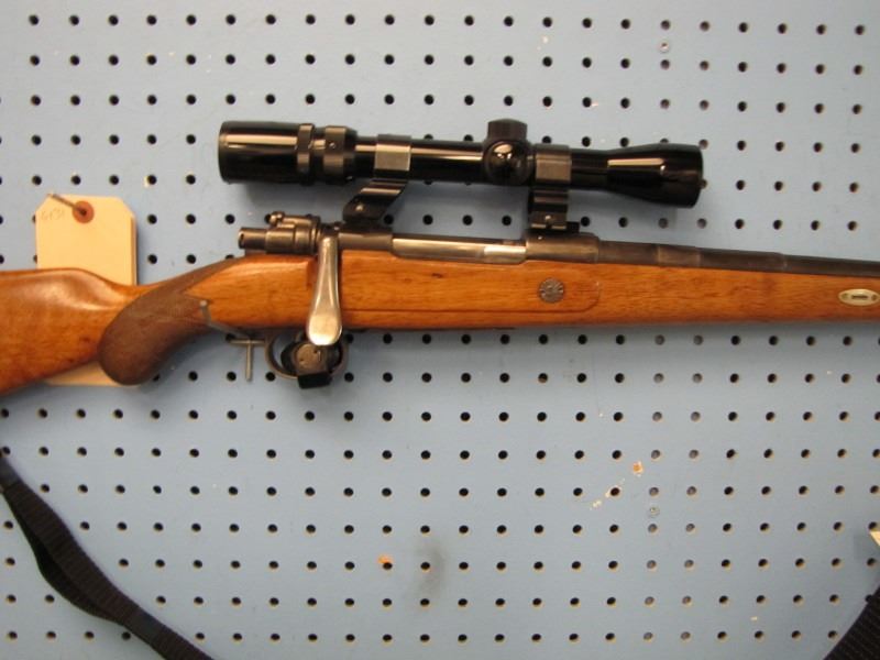 g131... Military rifle 8 mm bolt action 8 by 57 with scope and see ...