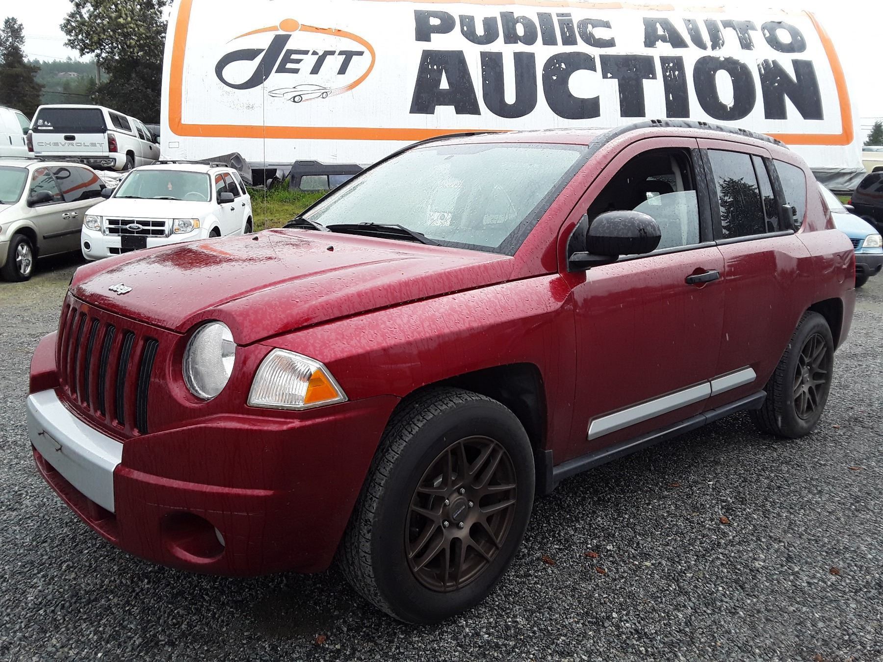I5 -- 2007 JEEP COMPASS , Red , 198722 KM's