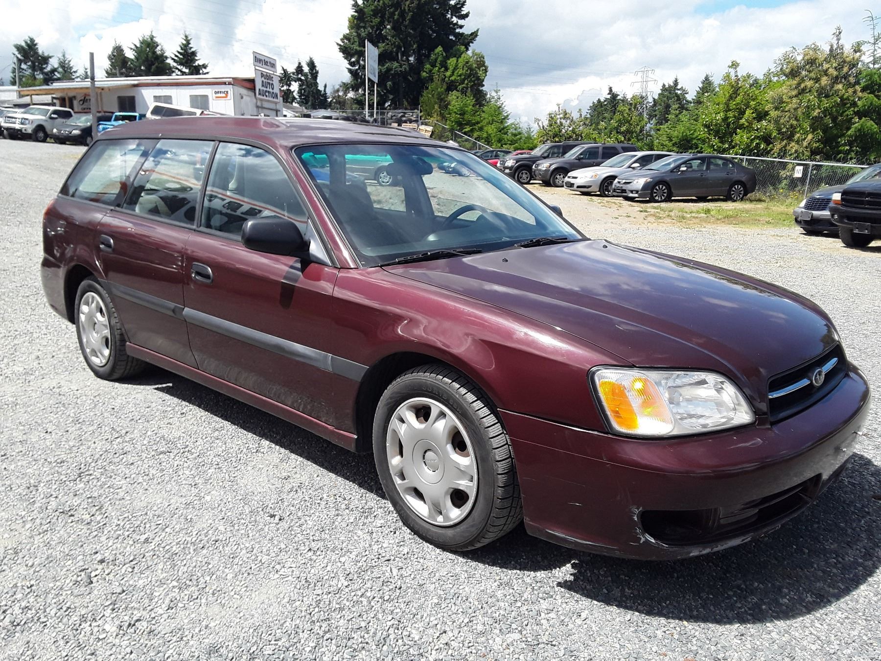 M4 -- 2000 SUBARU LEGACY, RED, 228,800 KM'S