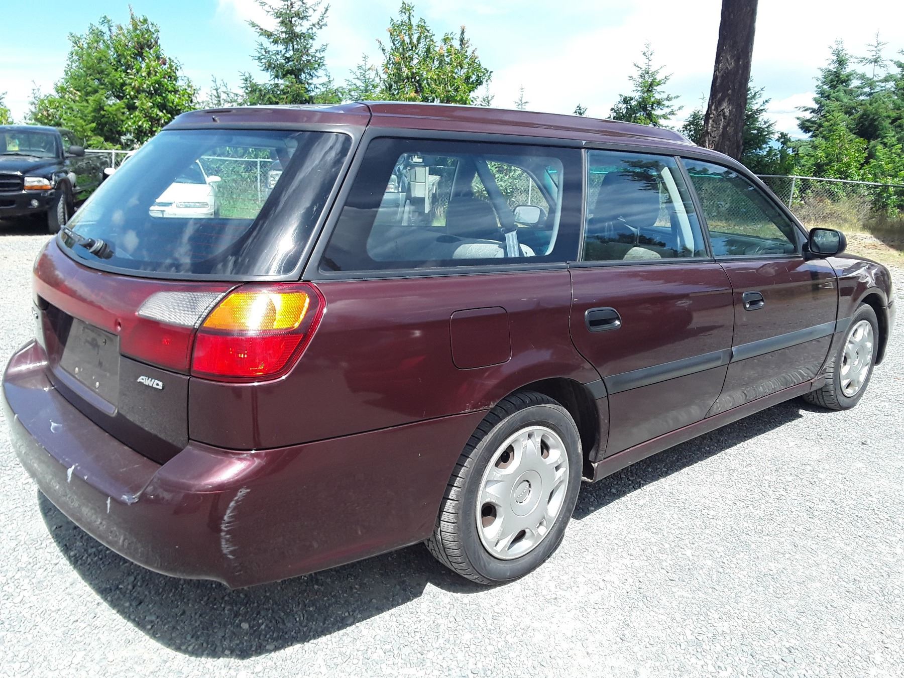 M4 -- 2000 SUBARU LEGACY, RED, 228,800 KM'S