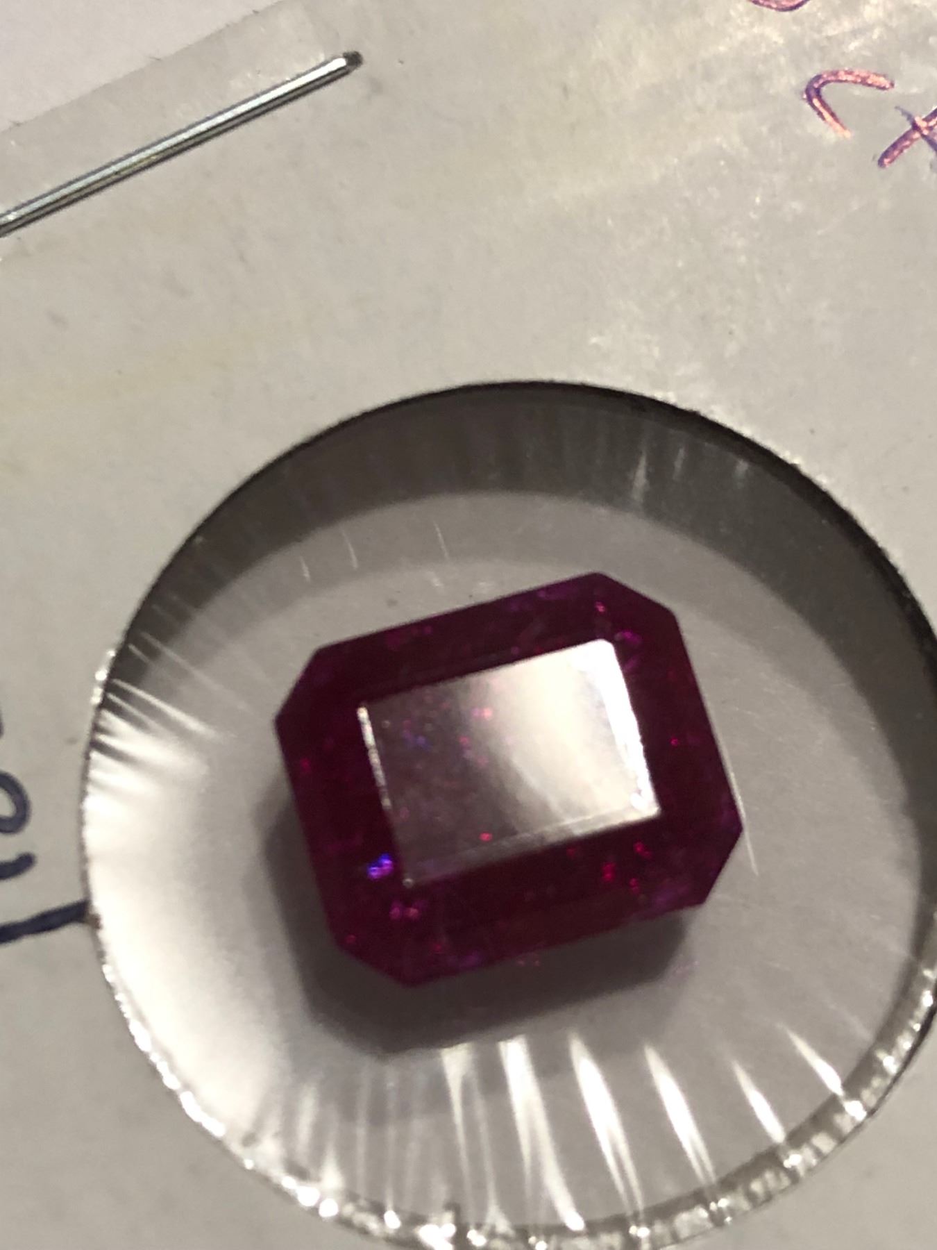 Extremely Rare 8.30 Carat Investment *GEM QUALITY* RUBY Transparent