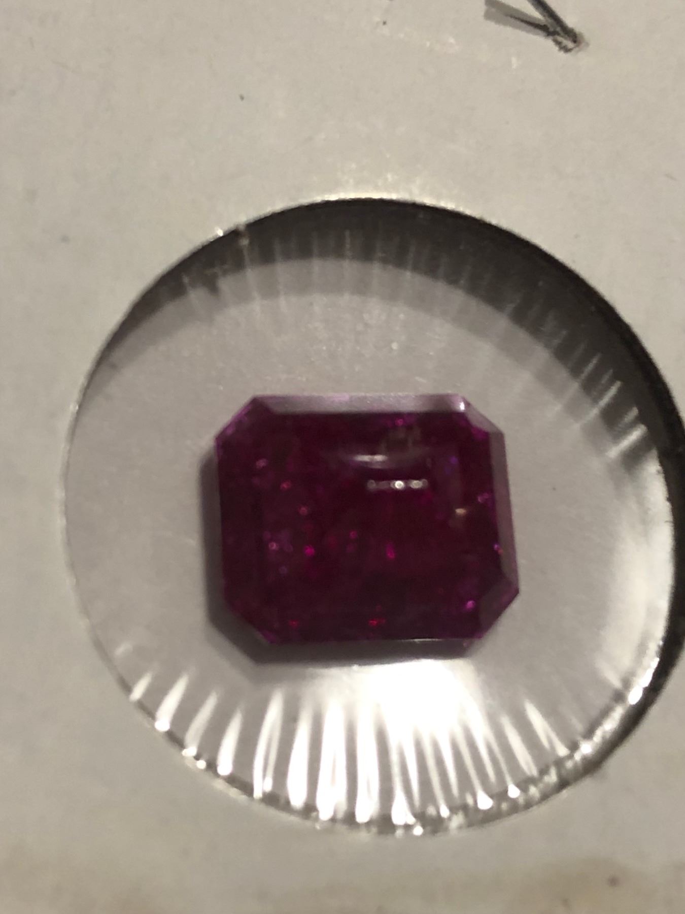 Extremely Rare 8.30 Carat Investment *GEM QUALITY* RUBY Transparent