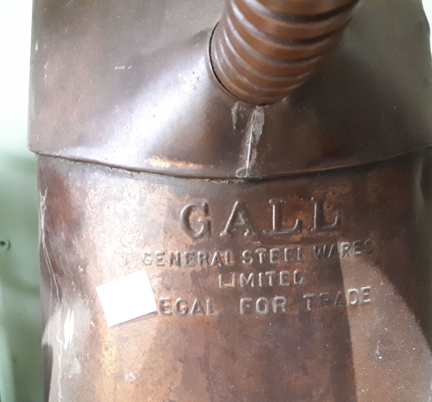 3 ANTIQUE OIL FILL CANS