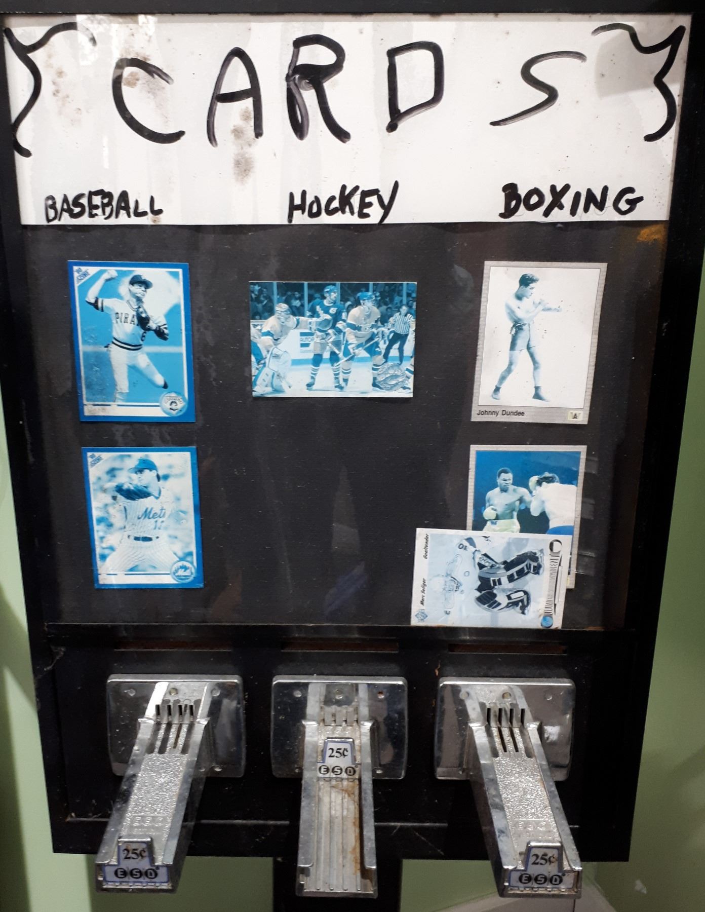 COLLECTOR CARD VENDING MACHINE