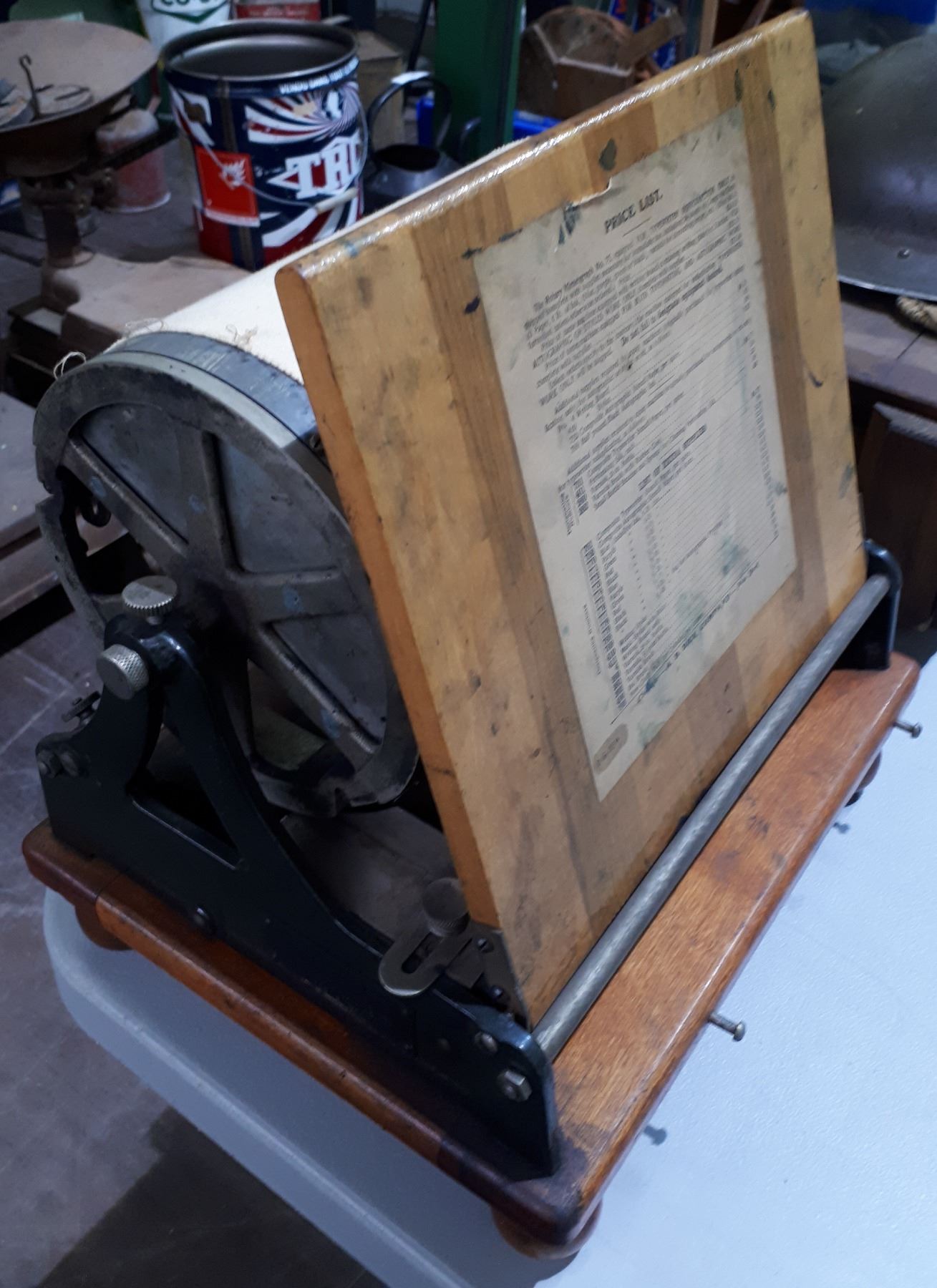 EDISON'S ROTARY MIMEOGRAPH NO.75
