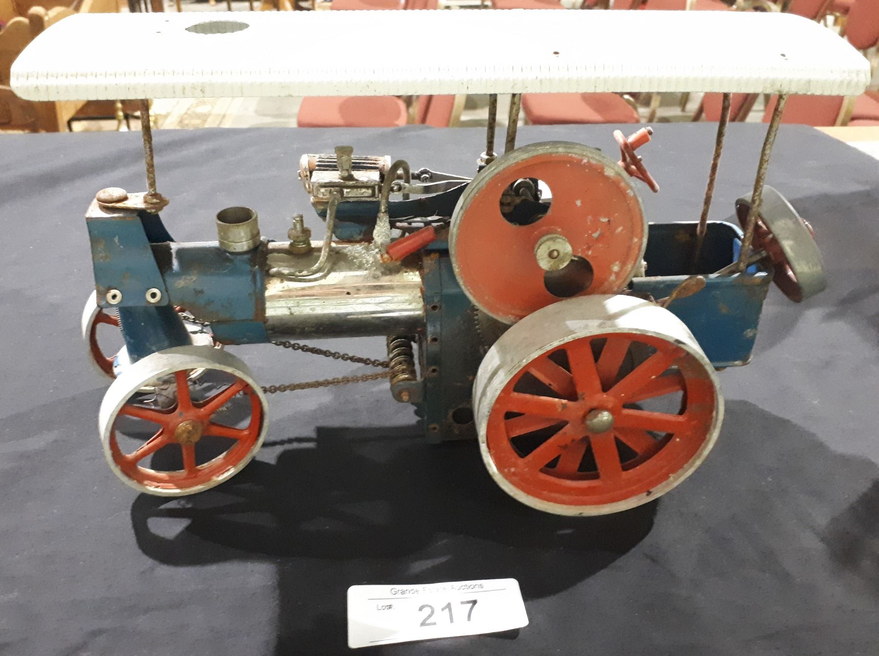 VINTAGE MAMOD STEAM TRACTOR