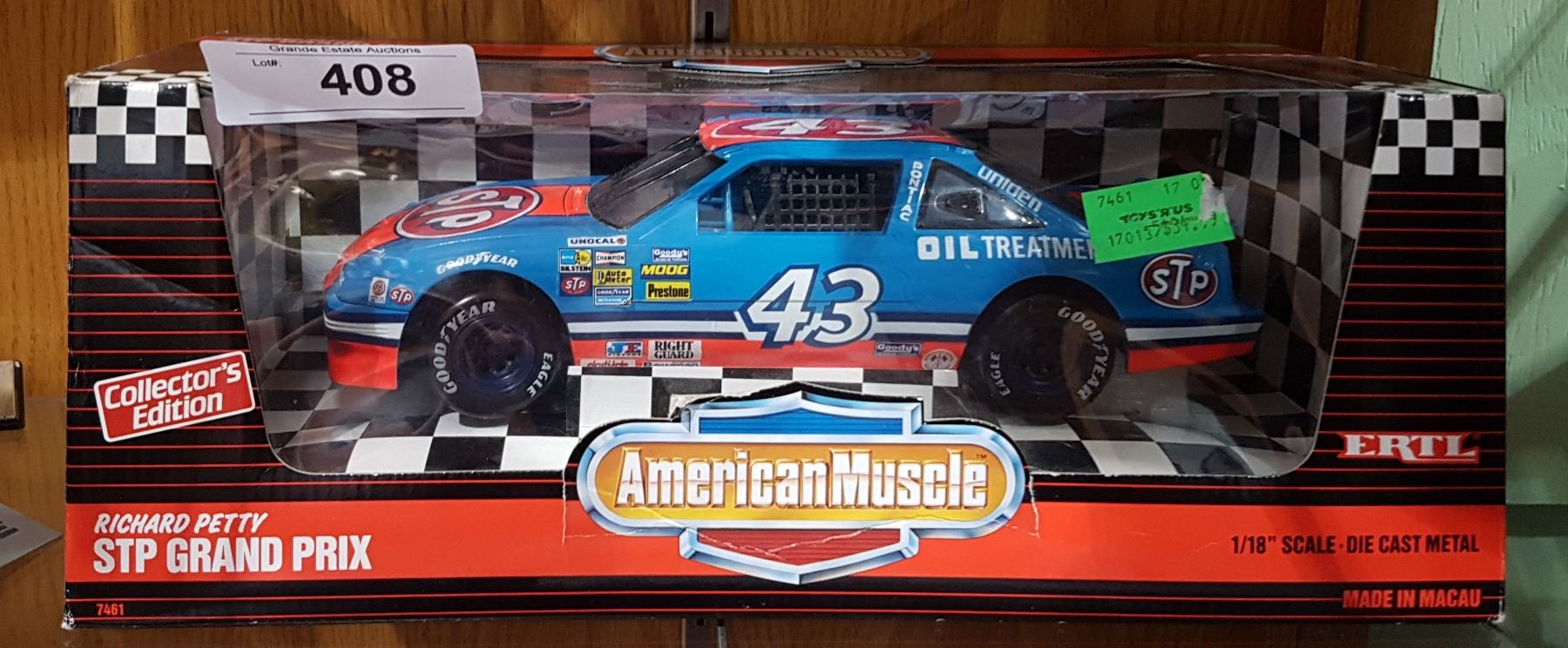 NO. 43 RICHARD PETTY DIE CAST NASCAR