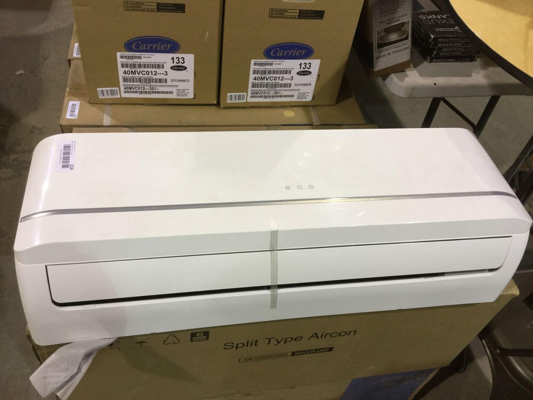 Split Type Aircon Indoor Unit Model: 619PAQ009BBMA