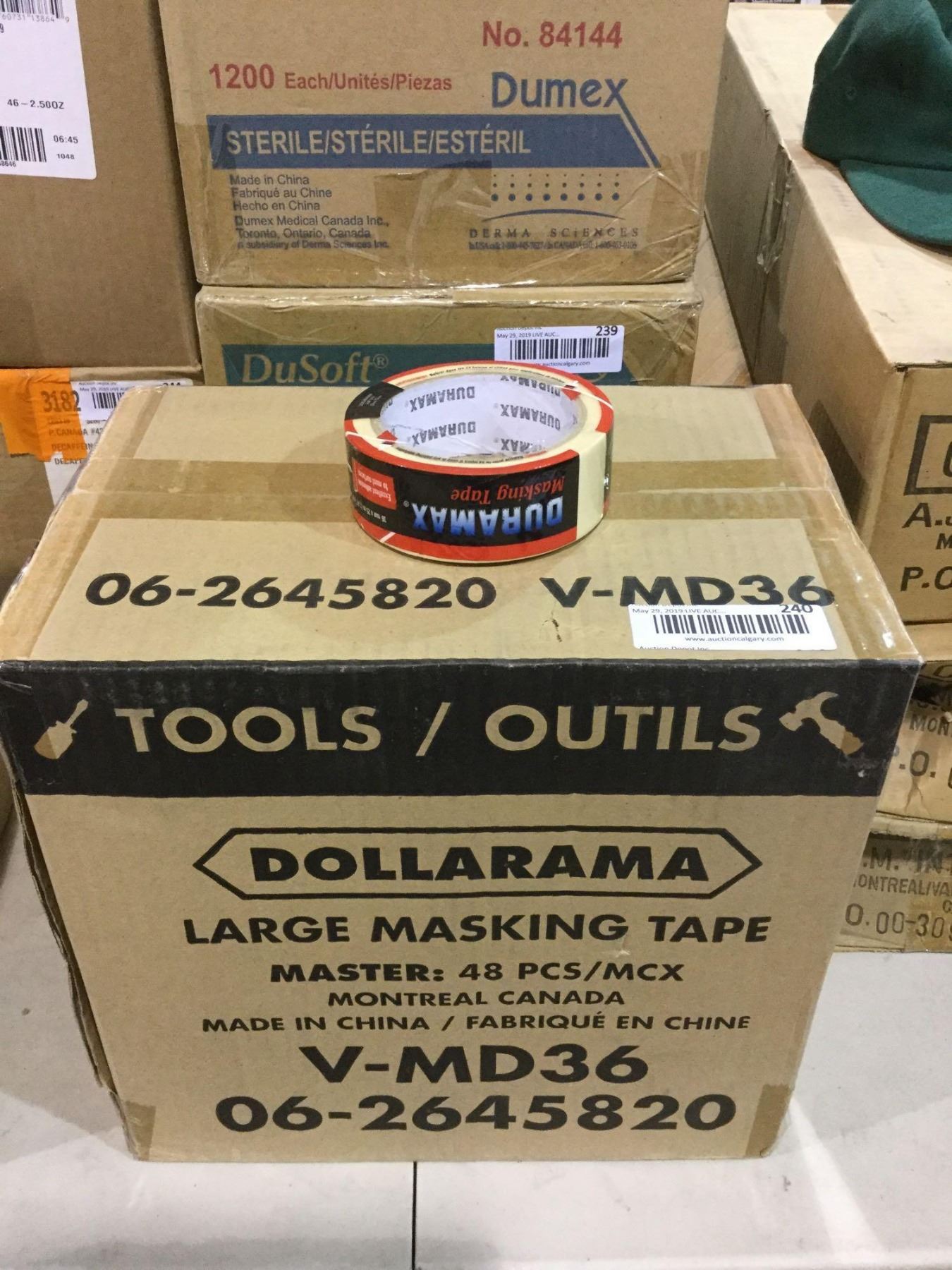 Case of Duramax Masking Tape 48ct