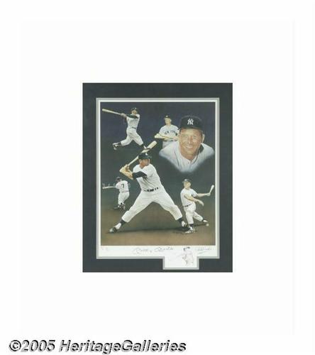HSC: Ted Williams Signed Artists Proof Lithograph