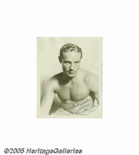 HSC: 1934 Max Baer Signed Photograph PSA/DNA 1934