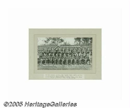HSC: 1929 Green Bay Packers Team Photograph 1929