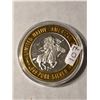 999 Pure Silver Casino Coin GERONIMO APACHE Native American Series