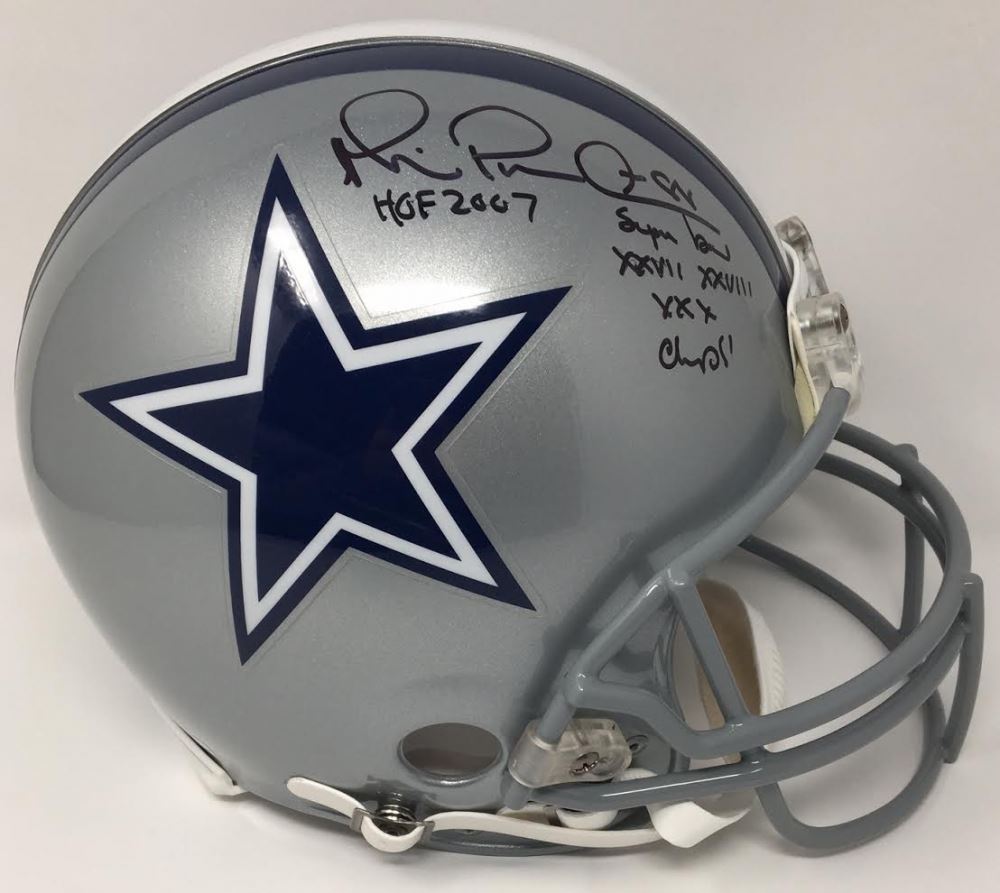 Michael Irvin Signed LE Cowboys Full-Size Authentic Proline Helmet ...