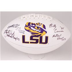 Billy Cannon, Justin Vincent Jacob Hester Signed LSU Tigers Logo ...