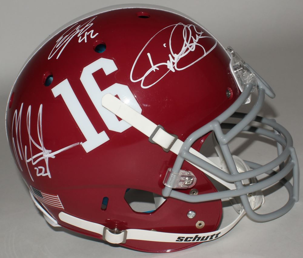 Eddie Lacy, Derrick Henry Mark Ingram Signed Alabama Full-Size ...