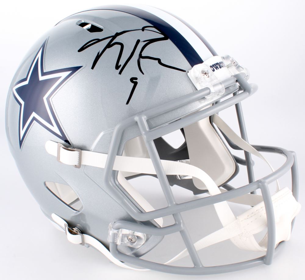 Tony Romo Signed Cowboys Full-Size Speed Helmet (JSA COA)