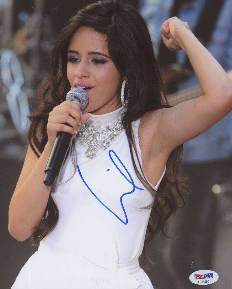 Camila Cabello Signed 8x10 Photo (PSA COA)