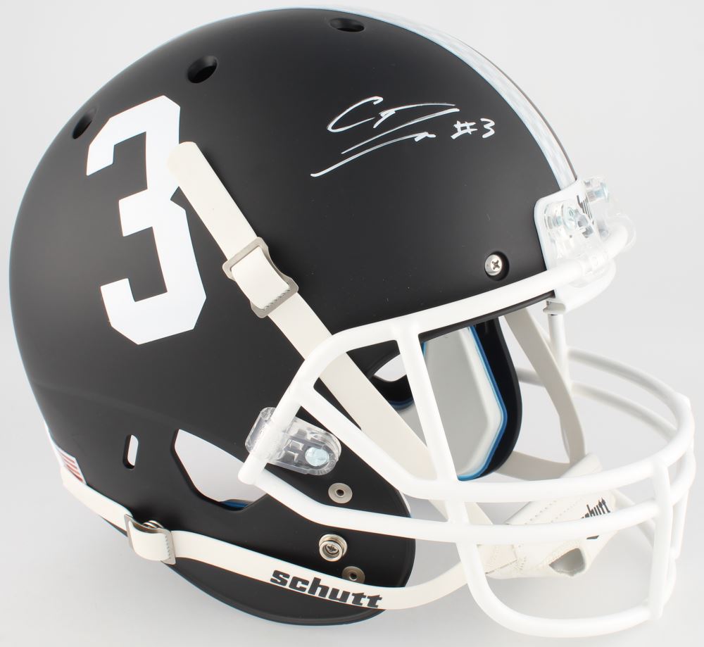 Calvin Ridley Signed Alabama Crimson Tide Custom Matte Black Full-Size ...