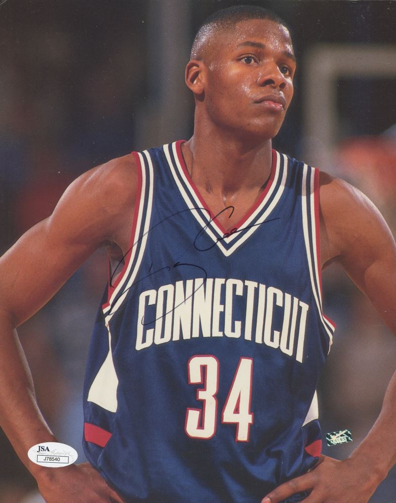 Ray Allen Signed Huskies 8x10 Photo (JSA COA)