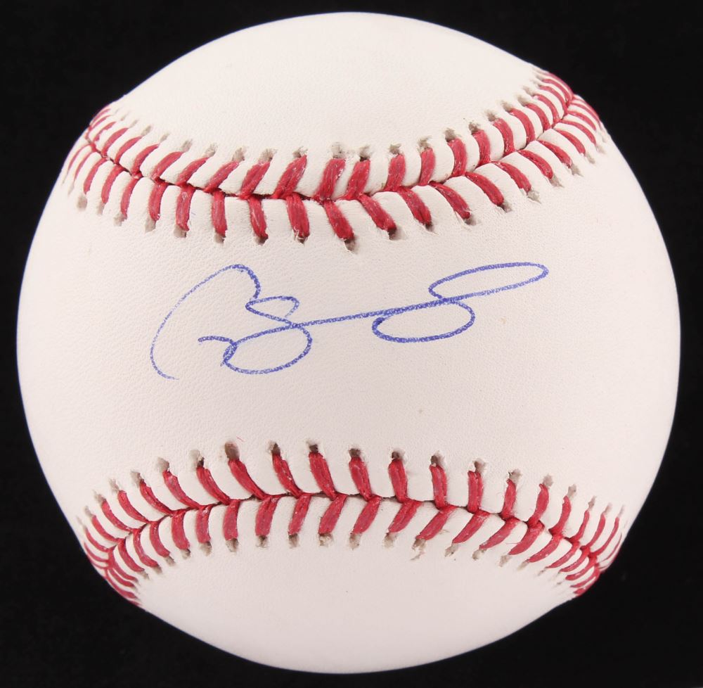Gary Sanchez Signed Yankees OML Baseball (JSA COA)