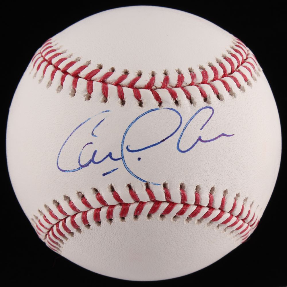 Carlos Correa Signed OML Baseball (PSA COA)