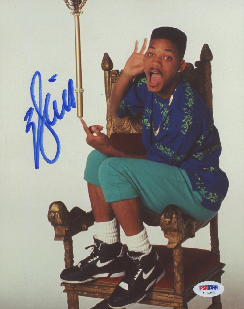 Will Smith Signed "The Fresh Prince of Bel-Air" 8x10 Photo (PSA COA)