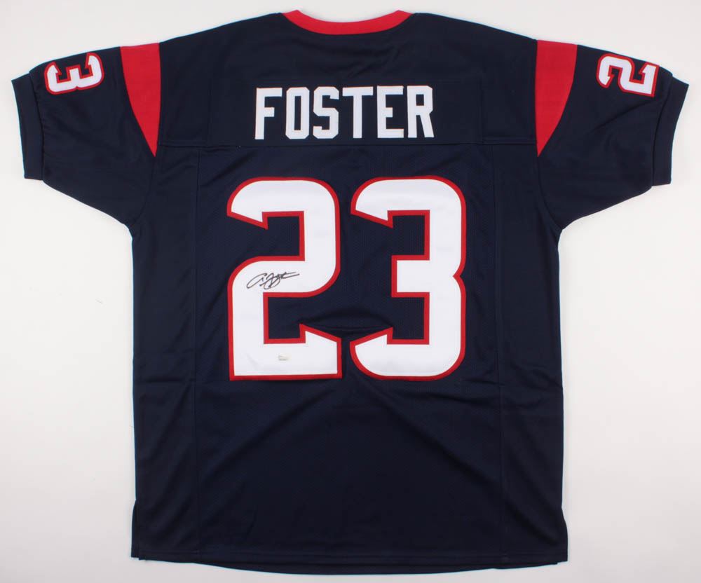 Arian Foster Signed Texans Jersey (JSA COA)