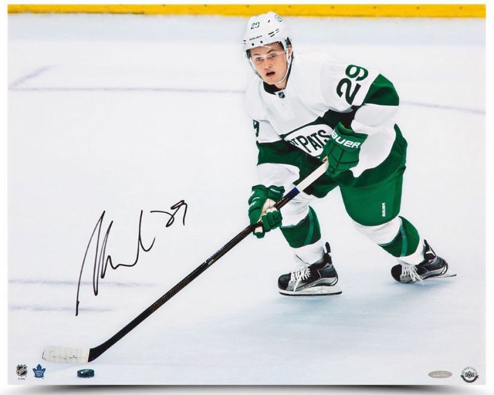 William Nylander Signed Maple Leafs "The Pats" 16x20 Photo (UDA COA)