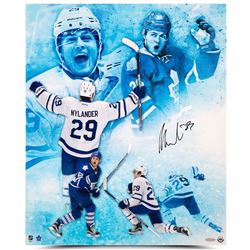 William Nylander Signed Maple Leafs "Celebration" 20x24 Photo (UDA COA)