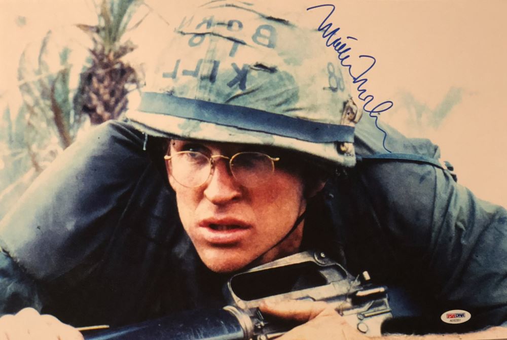 Matthew Modine Signed "Full Metal Jacket" 12x18 Photo (PSA COA)