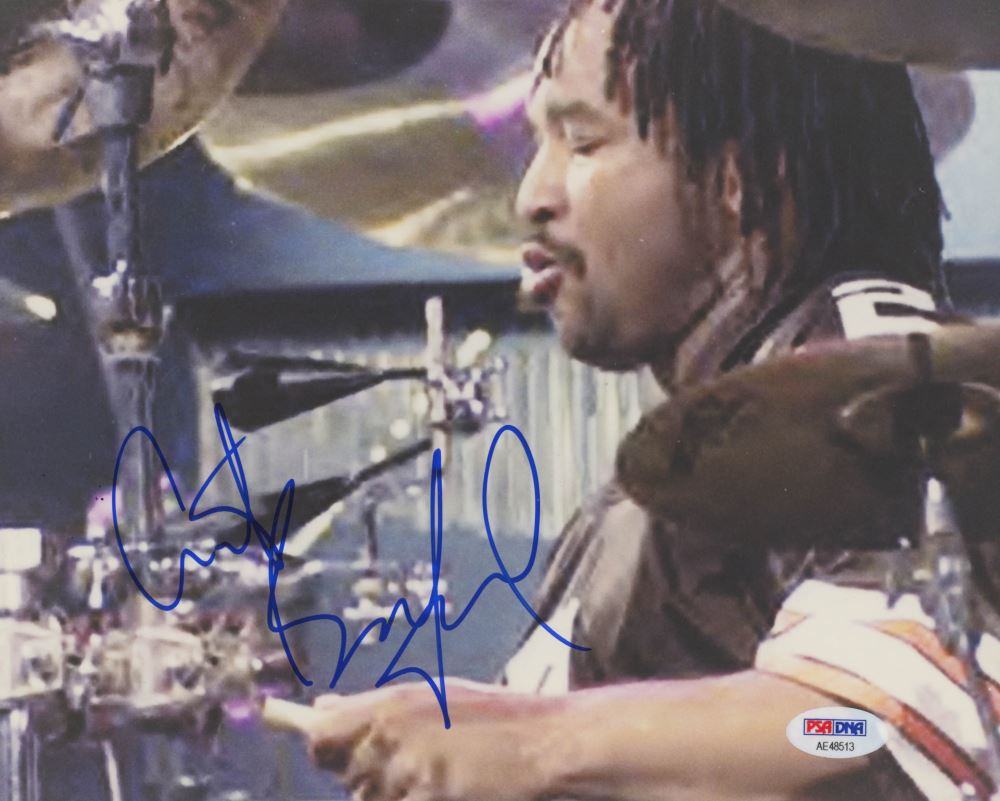 Carter Beauford Signed "Dave Matthews Band" 8x10 Photo (PSA COA)