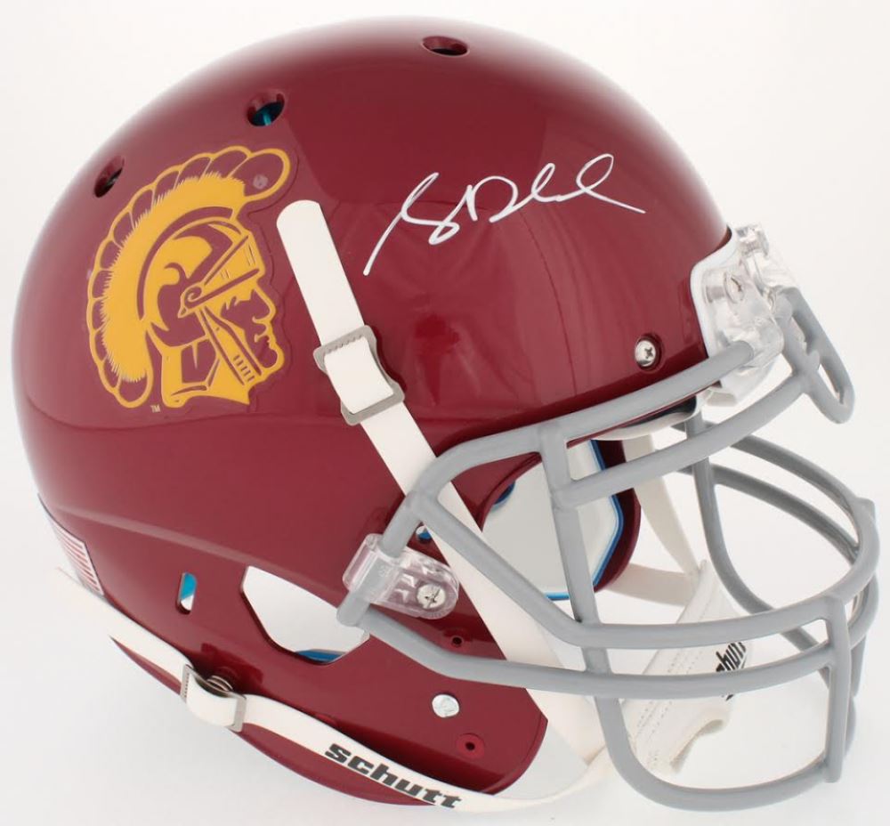 Sam Darnold Signed USC Trojans Full-Size Authentic On-Field Helmet ...