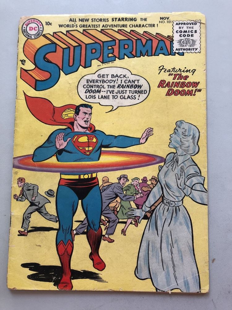1955 DC Superman #101 1st Volume Comic Book